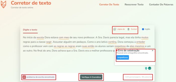 Revisão do Corretordetexto.com - A melhor ferramenta online para ...